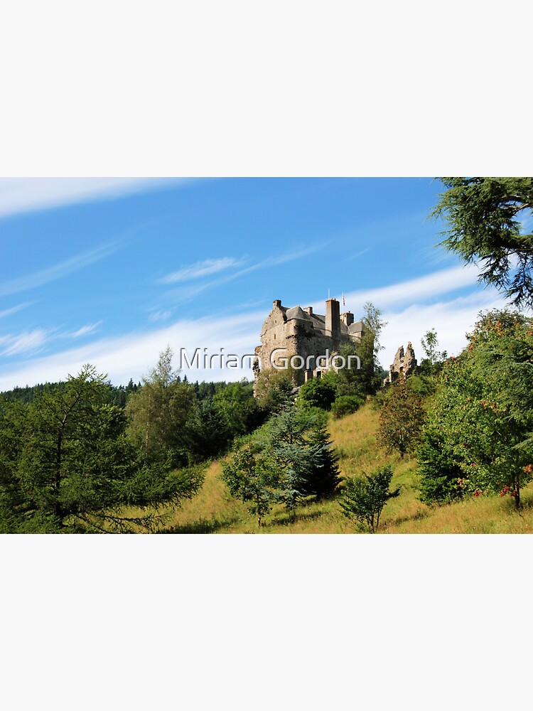 "Neidpath Castle" Sticker by MiriamCelia | Redbubble