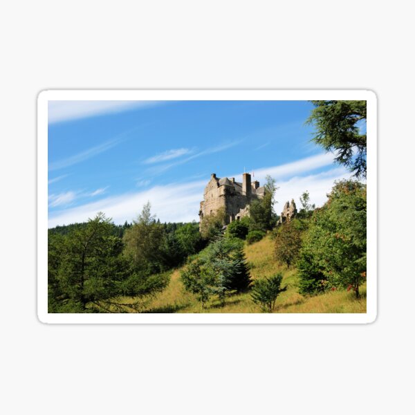 "Neidpath Castle" Sticker by MiriamCelia | Redbubble