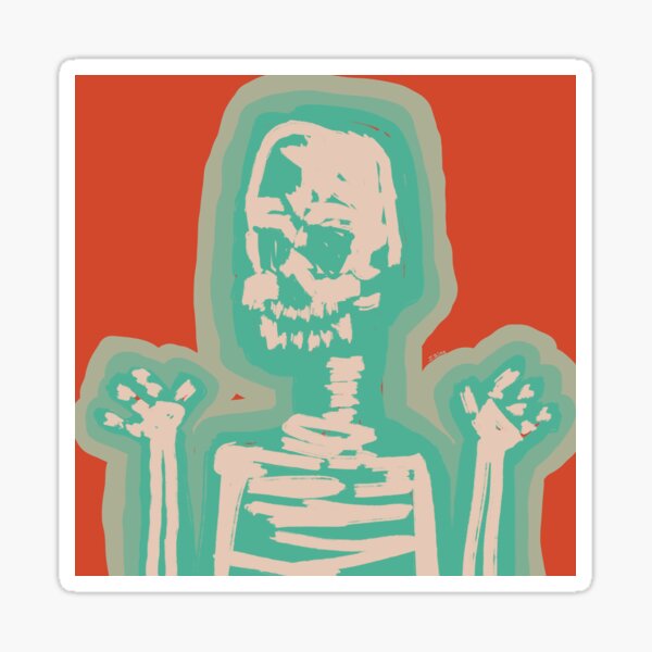 "X-ray" Sticker for Sale by Ghostnart | Redbubble