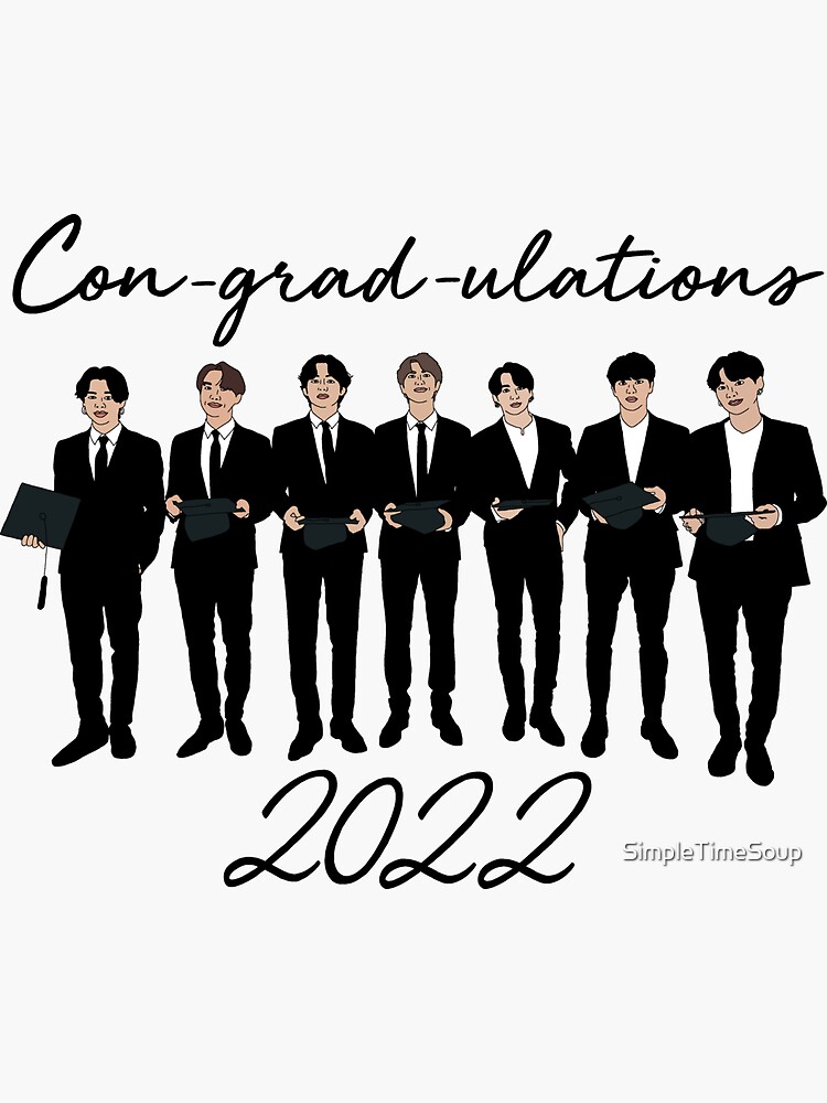 Sticker « Diplôme BTS Félicitations 2022 », par SimpleTimeSoup | Redbubble