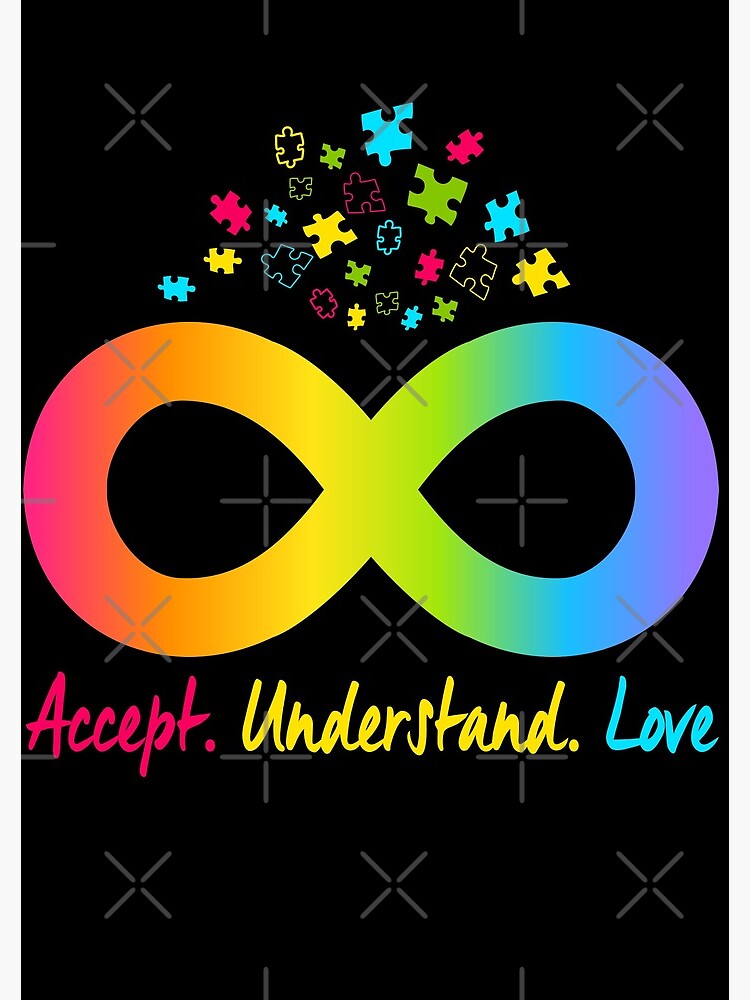 Cuaderno De Espiral «autismo Infinito Rompecabezas Símbolo Autismo