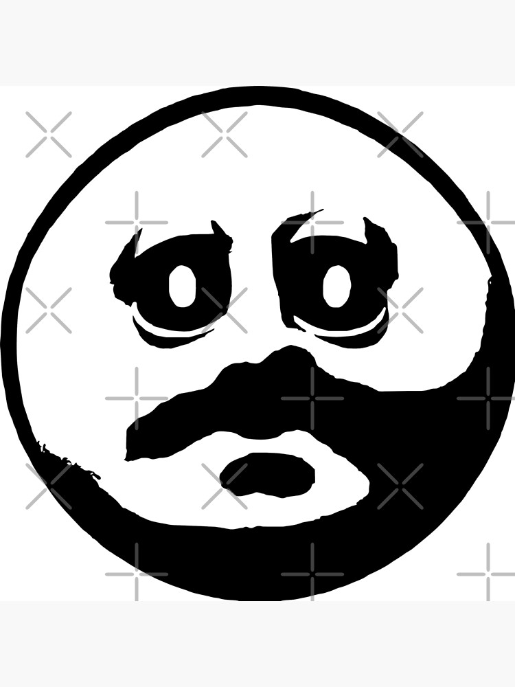 "Despair Hollow Face Emoji Meme" Throw Pillow for Sale by ...