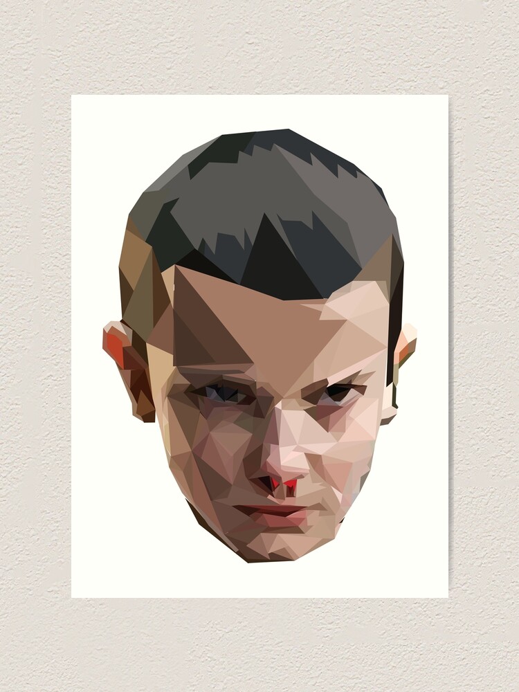 "Stranger Things - Eleven" Art Print by martianart | Redbubble