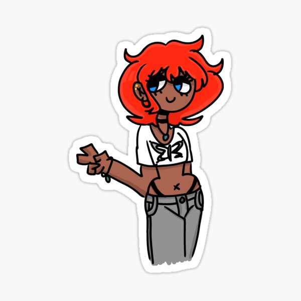 "y2k girl" Sticker for Sale by RaspberryRhen | Redbubble