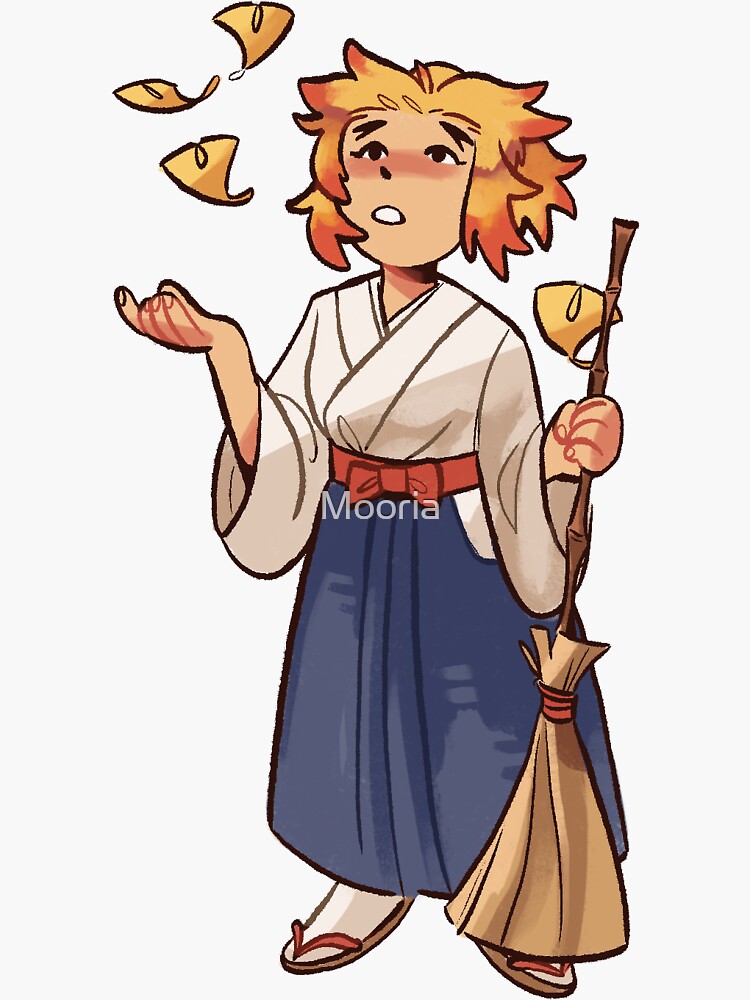 "senjuro" Sticker for Sale by Mooria | Redbubble