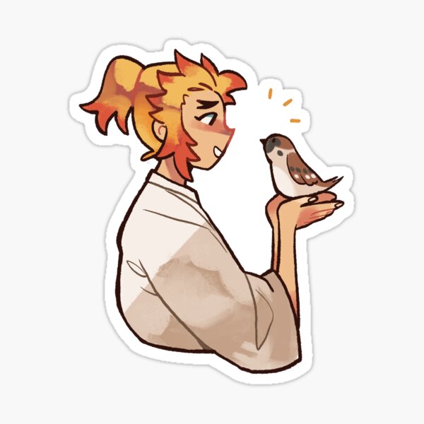 "senjuro & chuntaro " Sticker for Sale by Mooria | Redbubble