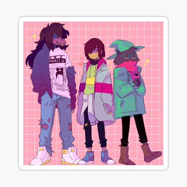 "Deltarune " Sticker for Sale by yahiachaabi | Redbubble