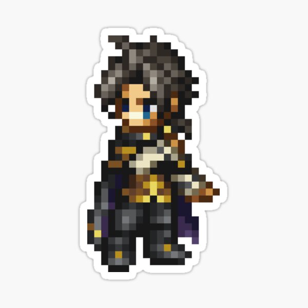 "Cyrus Sprite" Sticker for Sale by SpriteGuy95 | Redbubble