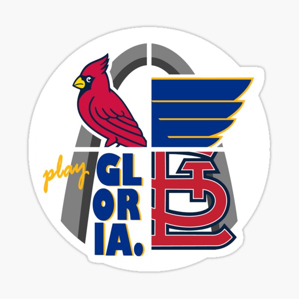 "STL Sports" Sticker for Sale by designsbydif | Redbubble