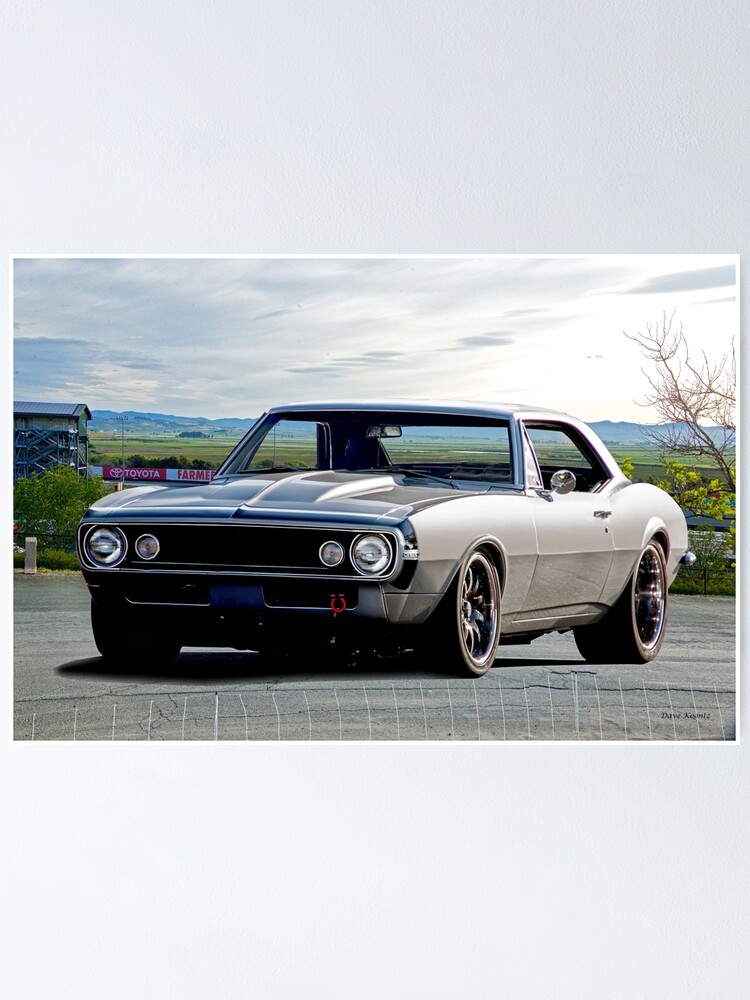 "1967 Chevrolet Camaro 350" Poster by DaveKoontz | Redbubble