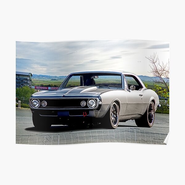 "1967 Chevrolet Camaro 350" Poster by DaveKoontz | Redbubble