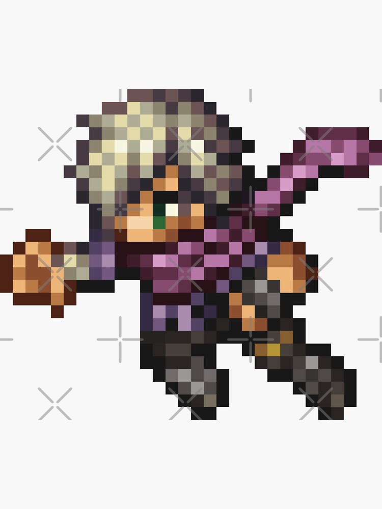 "Therion Sprite" Sticker for Sale by SpriteGuy95 | Redbubble