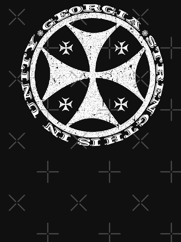 "Bolnisi Cross , Strength is in Unity Georgian Patriotic Gift" T-shirt ...