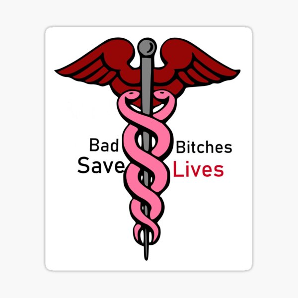 "coloured medical symbol" Sticker for Sale by itsdesigncookie | Redbubble