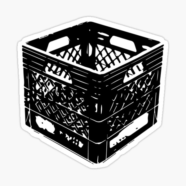 "Milk Crate Challenge T-ShirtMilk Crate Challenge " Sticker for Sale by ...