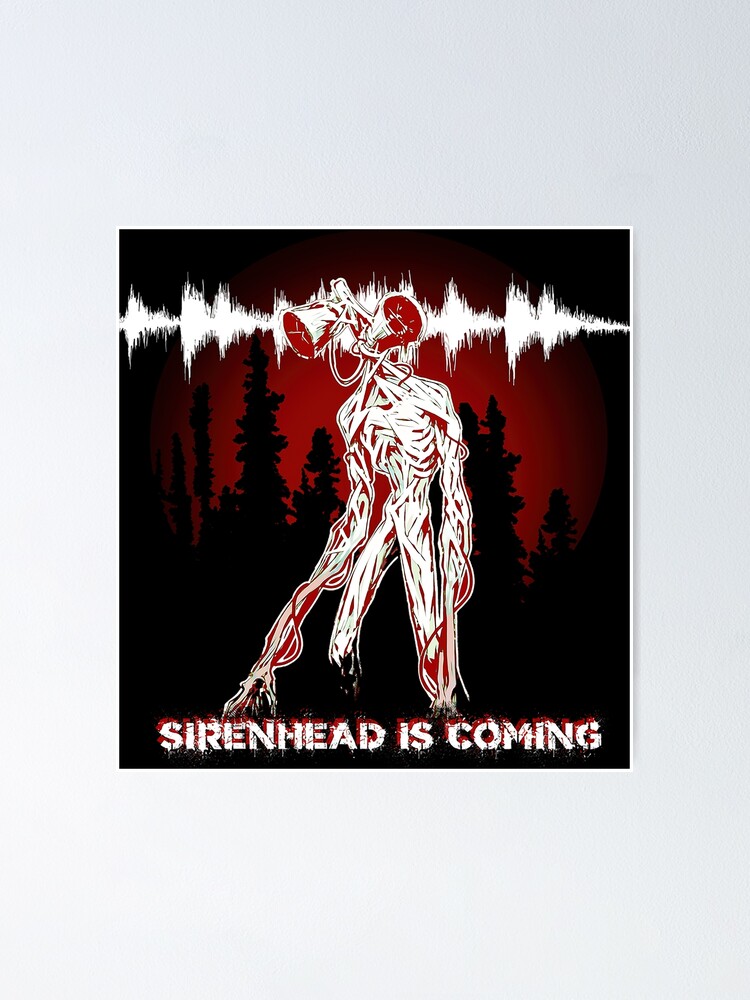 "siren head " Poster by MinhNgok | Redbubble