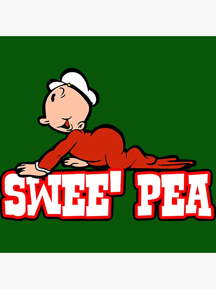 "Swee' Pea from Popeye " Poster by LeConan12e | Redbubble