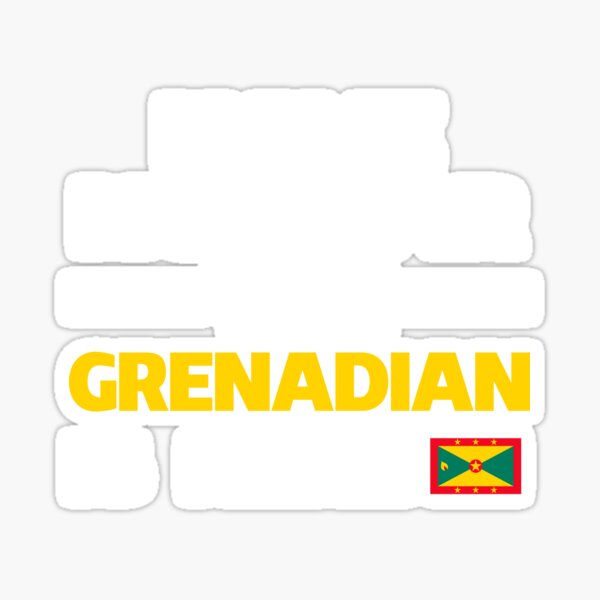 "No Fear Grenadian Is Here Grenada Pride" Sticker for Sale by ...