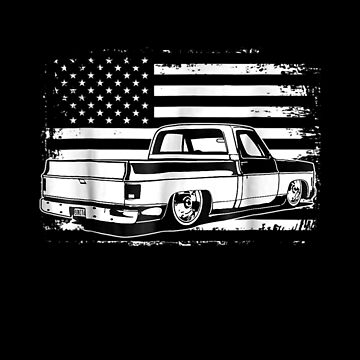 "C10 Truck USALAMMED C10 Nation" Sticker for Sale by JasonNathaya ...