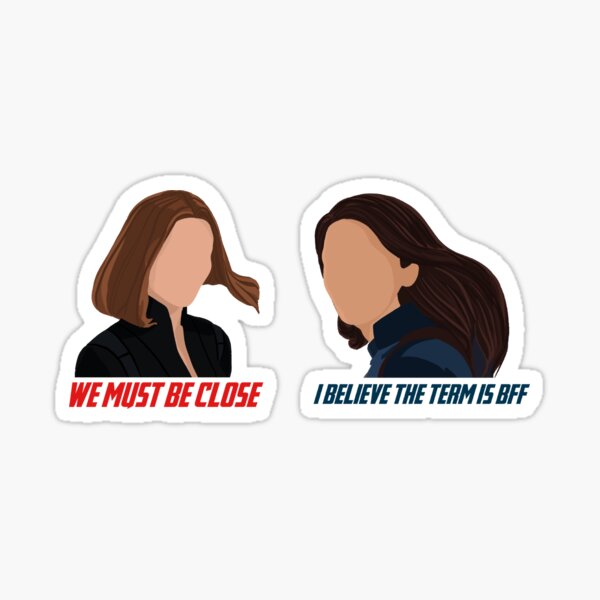 "Nat and Peggy bff" Sticker for Sale by gofundme | Redbubble