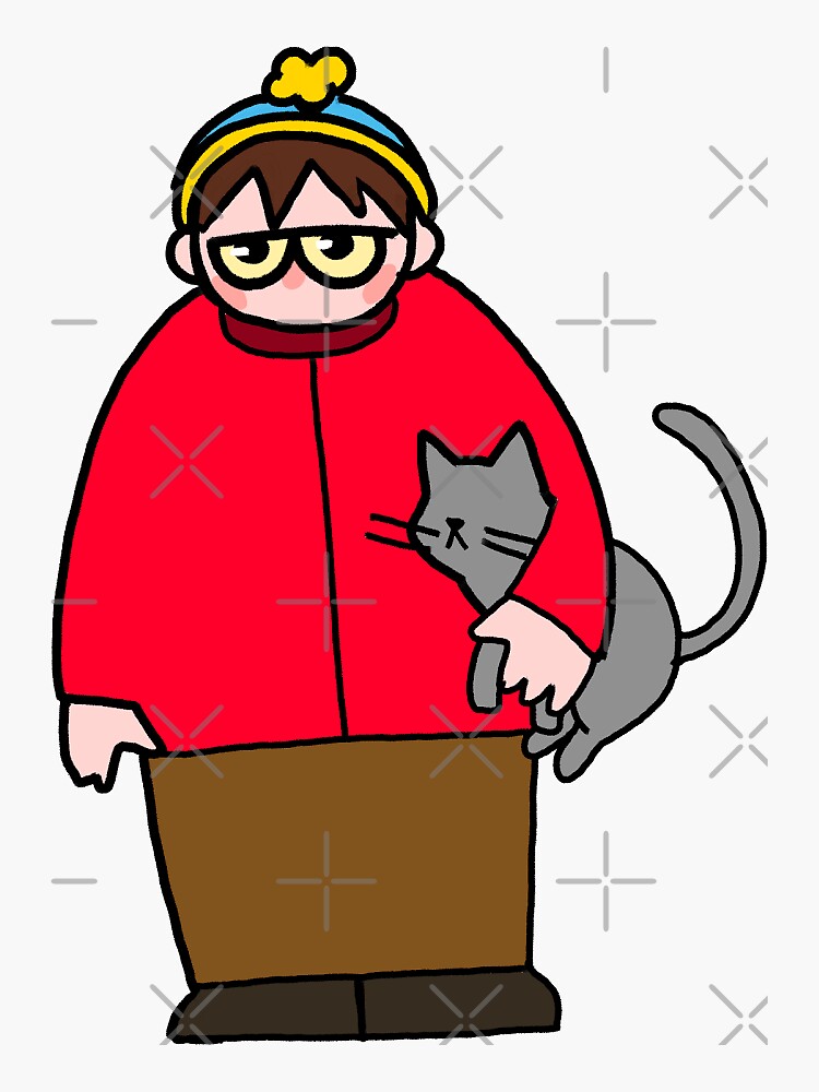 "Eric Cartman" Sticker for Sale by BBathsalts | Redbubble
