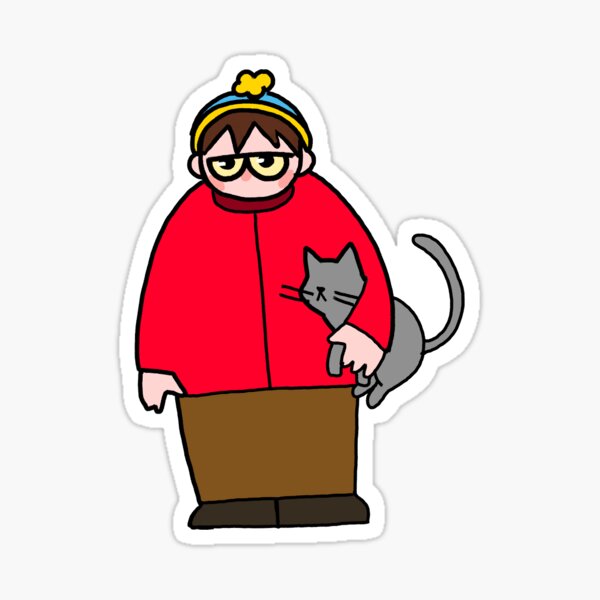 "Eric Cartman" Sticker for Sale by BBathsalts | Redbubble