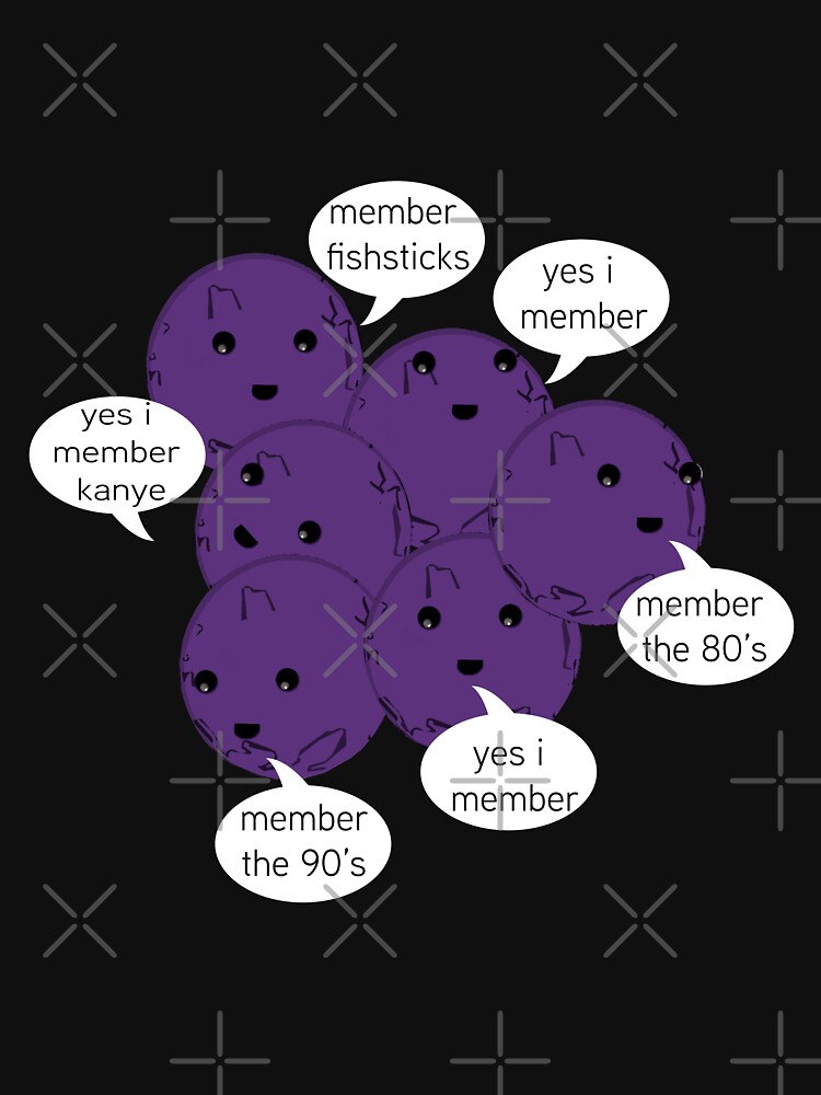 "Memberberries Remember/ Black" T-shirt for Sale by Iskybibblle ...