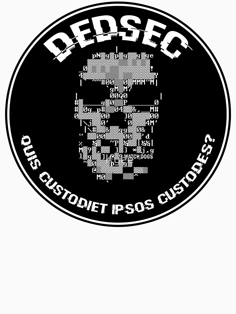 "DEDSEC" T-shirt by Kyee | Redbubble | watch_dogs t-shirts - aidan t ...