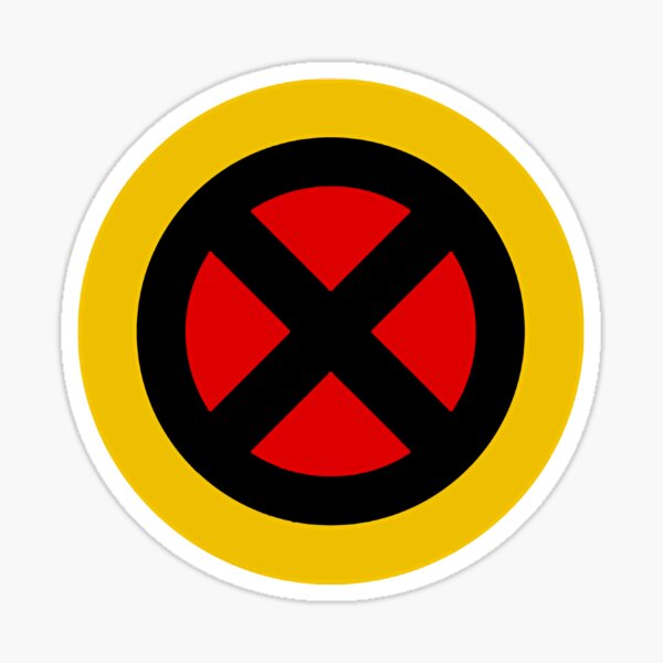 "X Logo" Sticker for Sale by WayneHall4 | Redbubble