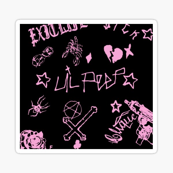 "Exit Life Peep" Sticker for Sale by InsectBunyip | Redbubble