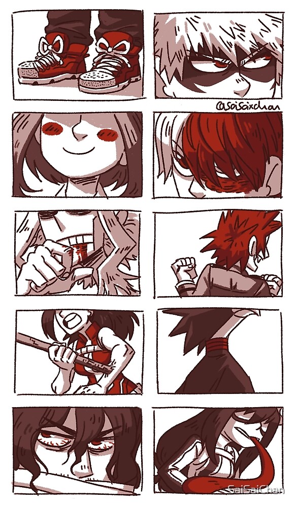 "Class 1A - Red" by SaiSaiChan | Redbubble