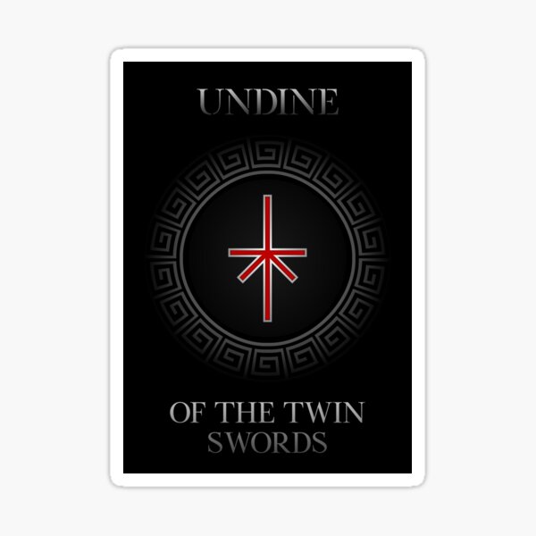 "CLAYMORE COLLECTION | UNDINE" Sticker for Sale by Gantahat62 | Redbubble