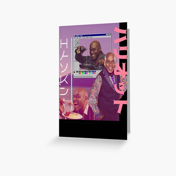 "Ainsley 80s Vaporware Meme Aesthetic Retro" Greeting Card for Sale by ...
