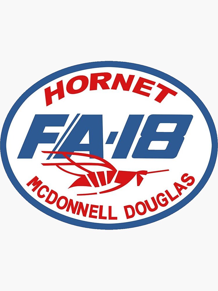 "FA-18 Hornet RAAF - Merchandise" Sticker for Sale by SteinbachSHOP ...