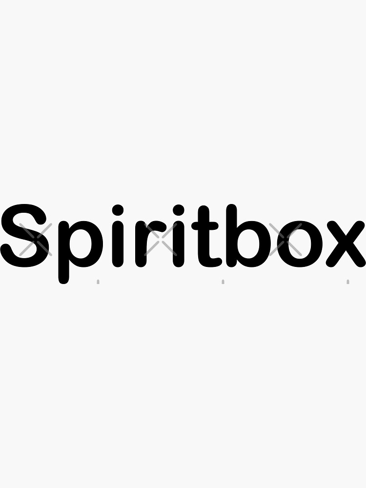 "Spiritbox" Sticker for Sale by khoukhi001 | Redbubble