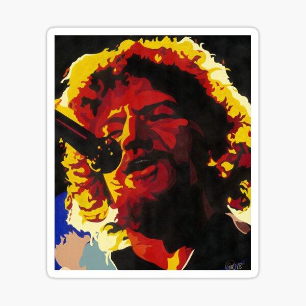 "Luke Kelly Folk Musician Of The Dubliners Trending" Sticker for Sale ...