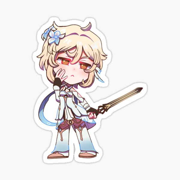 "Genshin Impact Lumine" Sticker for Sale by MiMiYuYu | Redbubble