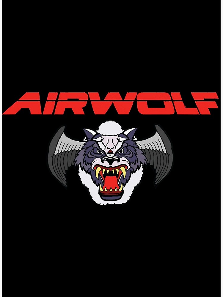 "Airwolf Insignia " Poster by ParoNevelyn | Redbubble