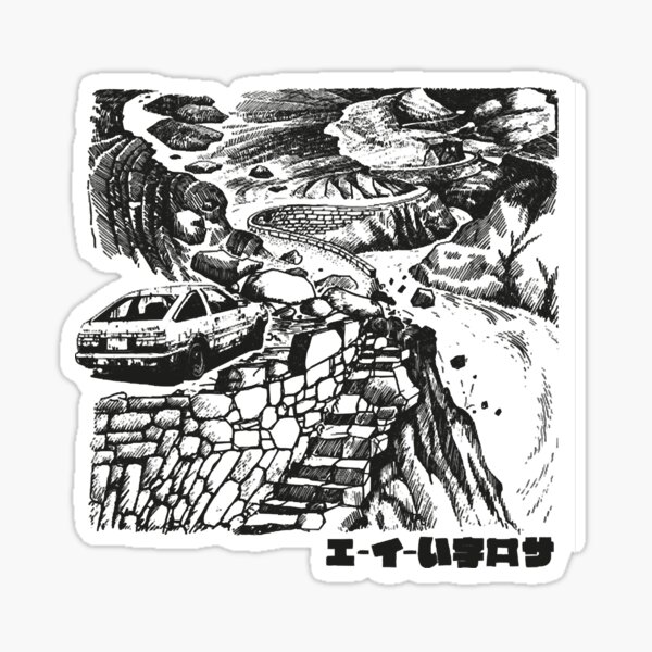 "TYT AE86 " Sticker for Sale by ErchulMali | Redbubble