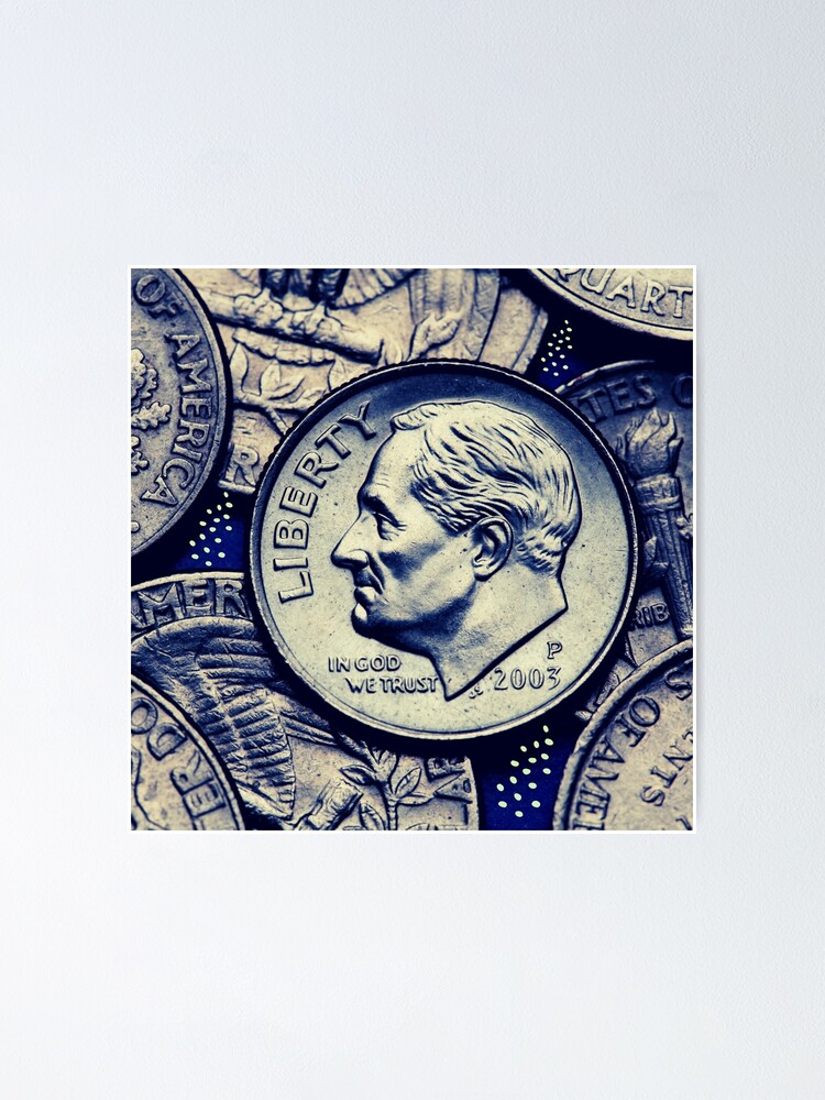 "DIME" Poster for Sale by mistivelvet | Redbubble