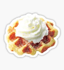 Waffle: Stickers | Redbubble