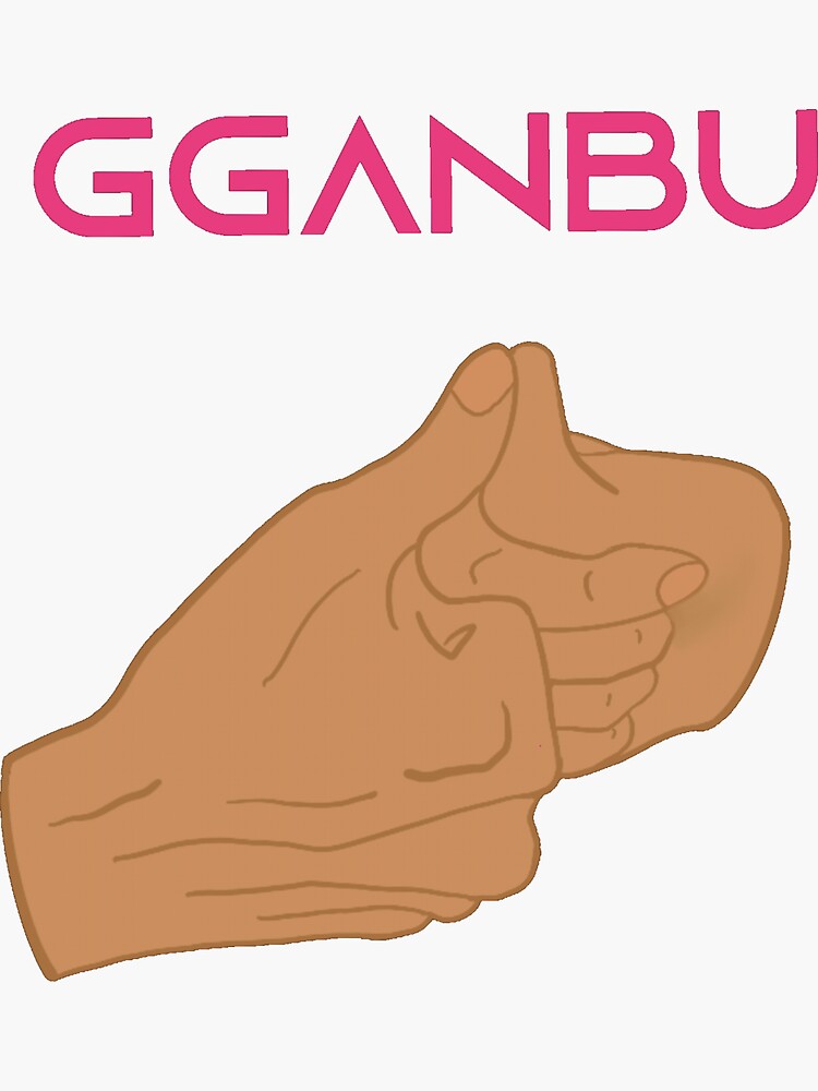 "Squid Game Gganbu" Sticker for Sale by gigiscott | Redbubble