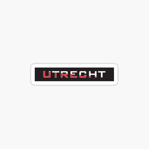 "Utrecht Sticker" Sticker for Sale by GAGUZAZU | Redbubble