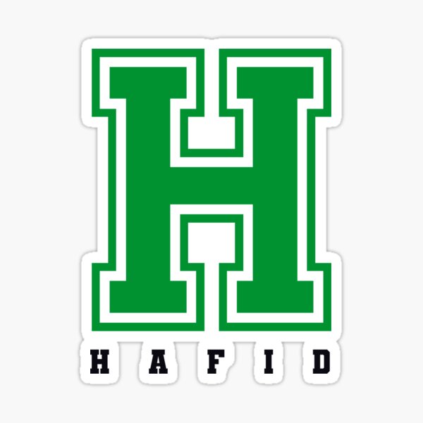 "Hafid" Sticker for Sale by Fijiflooow | Redbubble