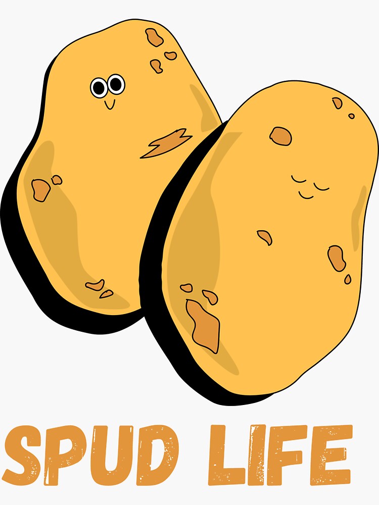 "Best Funny Spud Life Cute Spud Potato, Batato Pullover, Purrtato My ...