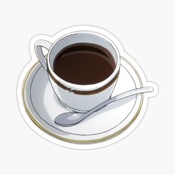 "Anime Tokyo Ghoul Coffee Sticker" Sticker for Sale by xtractdesigns ...