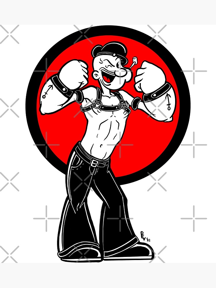 "Popeye funny" Poster by BuehlerMeredith | Redbubble