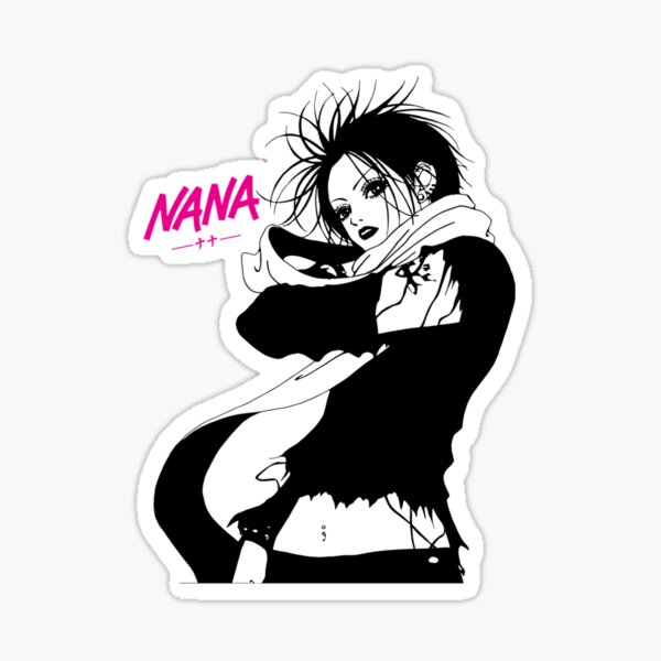 "NANA " Sticker for Sale by TurntupVintage | Redbubble