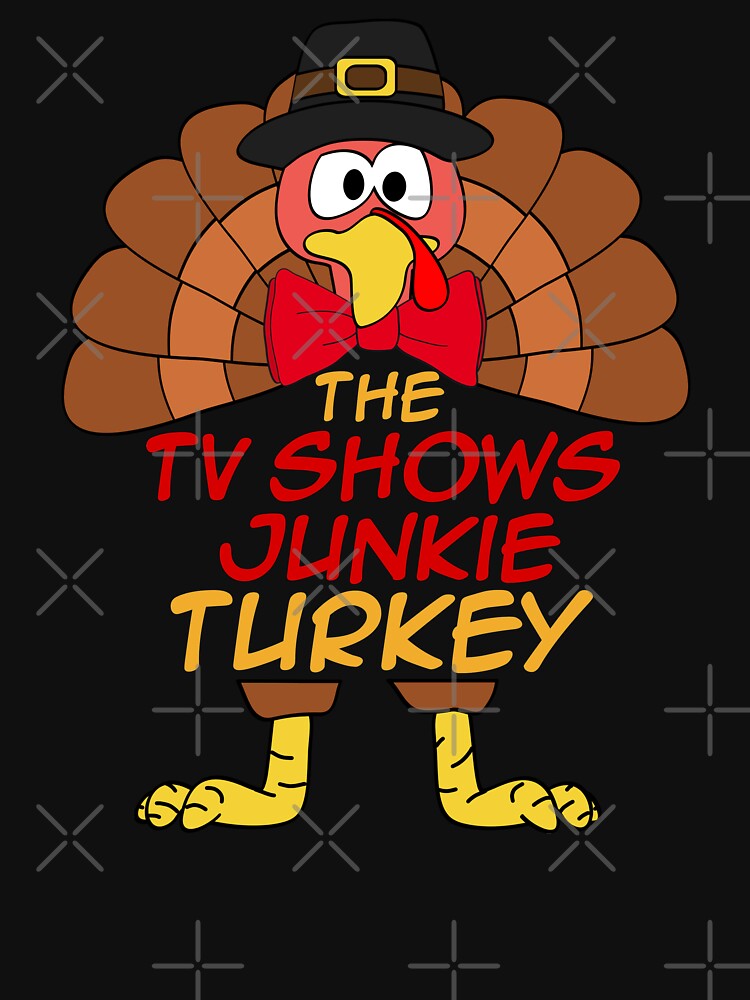 "The TV Shows Junkie Turkey Thanksgiving Family Matching Outfits Group ...