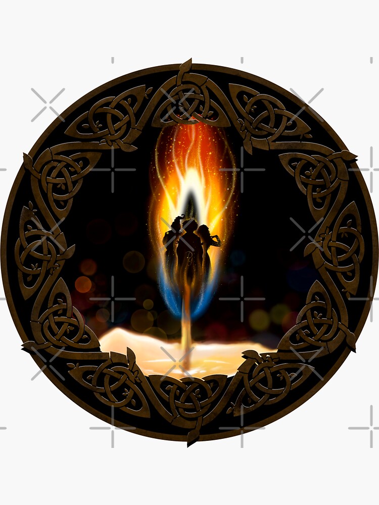 "It’s just a bunch of Hocus Pocus -Circle design " Sticker by Young-at ...